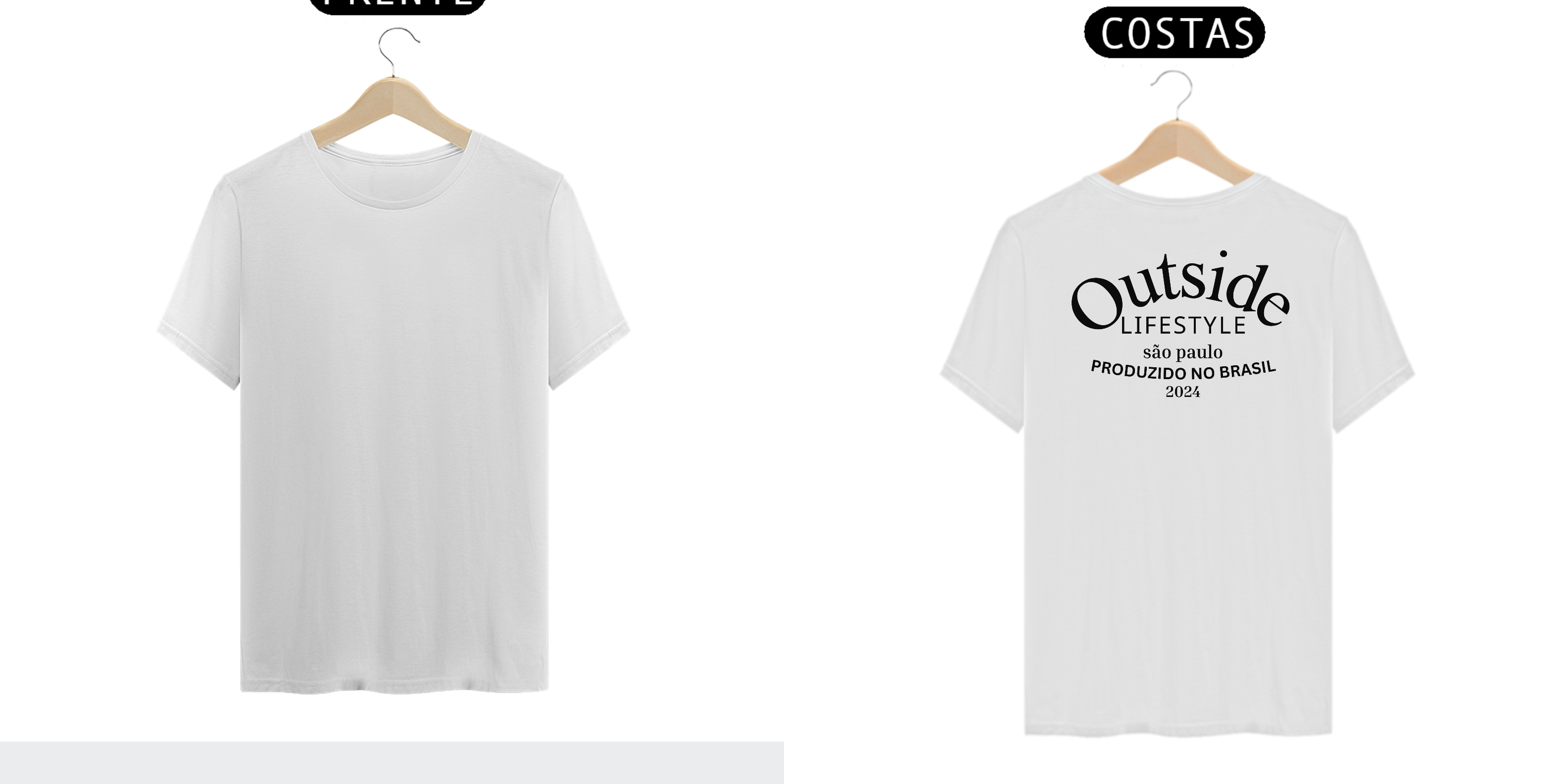 T-Shirt Prime Camiseta Outside Produzido no Brasil em Outside